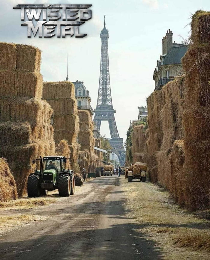 They mixed maps Hollad and Paris from Twisted Metal 2 - 9GAG