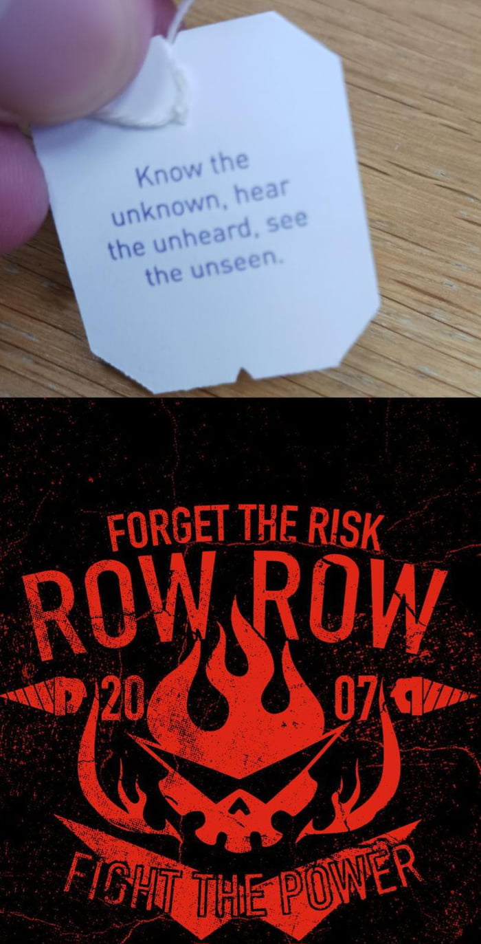 Row Row Fight the Powa while drinking tea - 9GAG