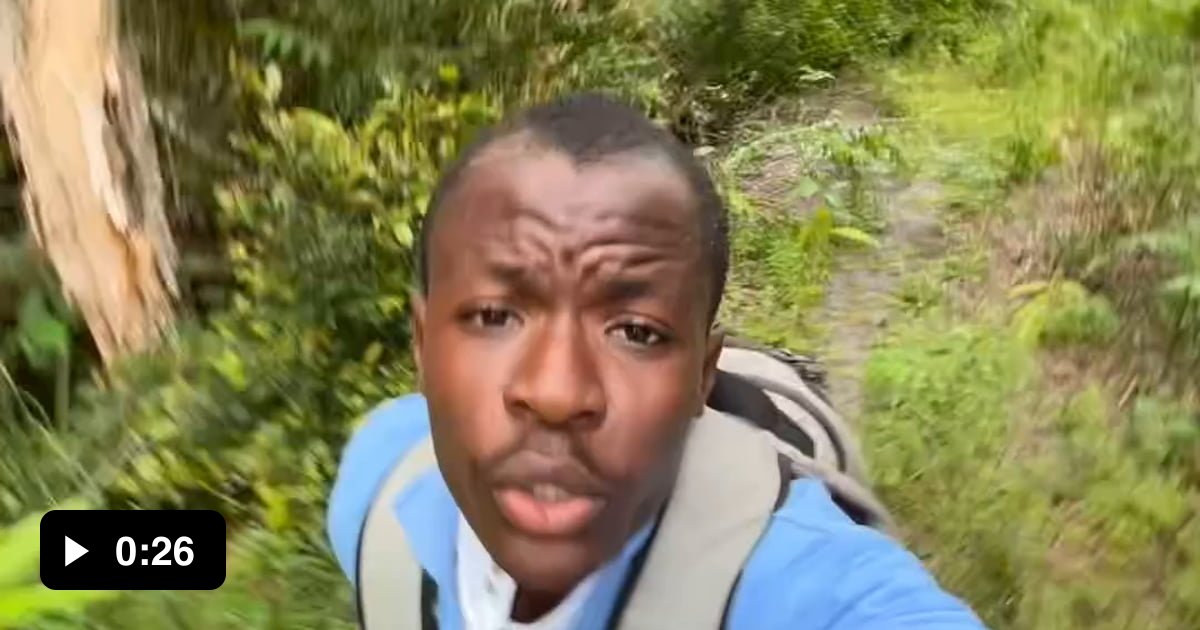 This man plays The Forest in real life. ( Gets chased by cannibal ...