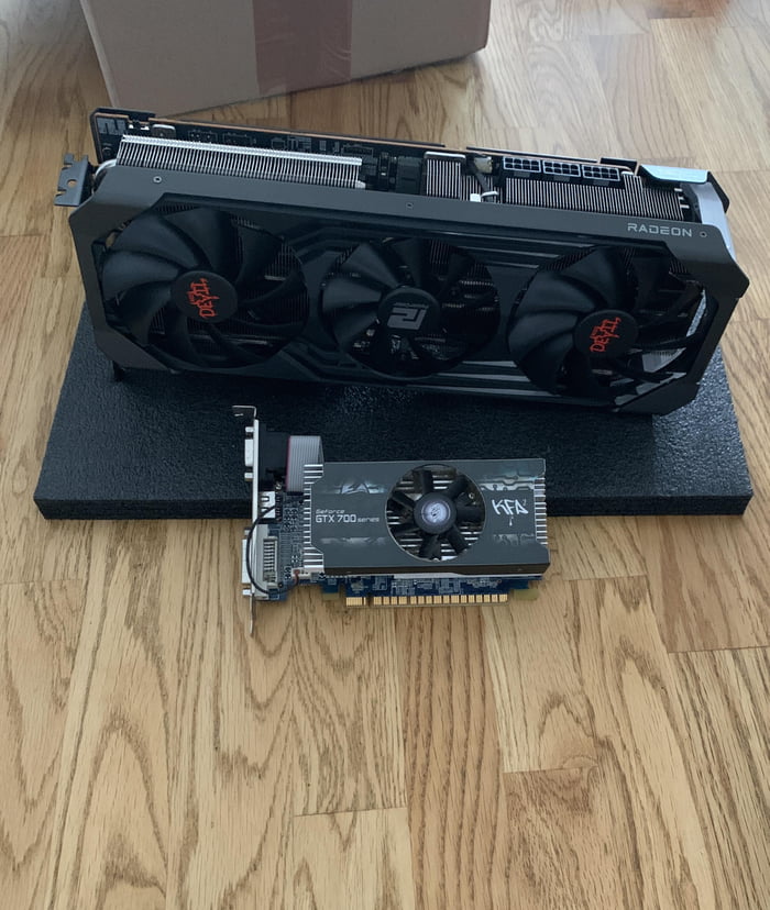 Finally upgraded to a RX6950XT - Goodbye GTX 750 ti - 9GAG