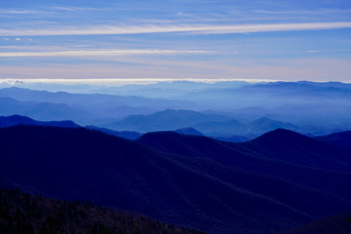 Smoky Mountains NP, View from Appalachian Trail - 9GAG