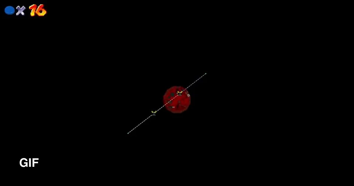Super mario 64 : A demonstration of the orbital movement of bullies in ...