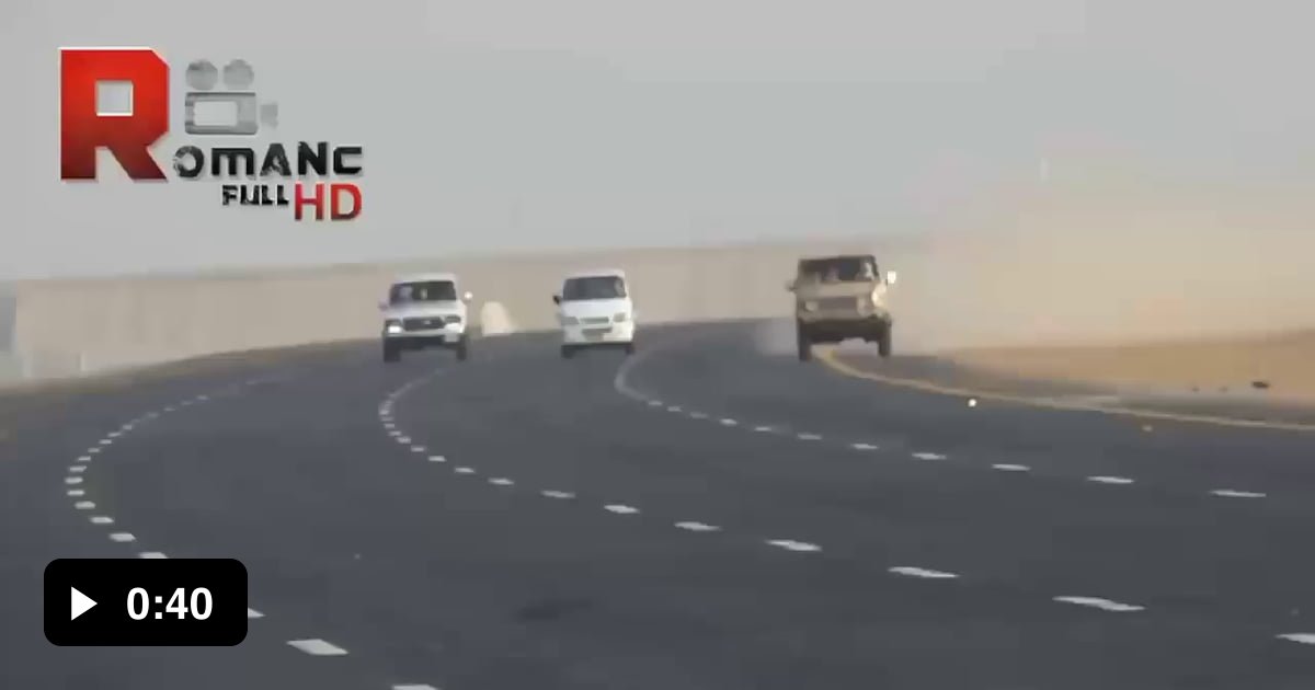 This car stunt somewhere in Saudi Arabia - 9GAG