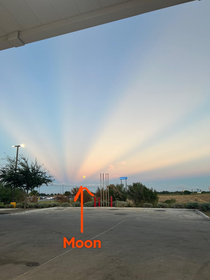 Anyone know how the sun rays are coming from this direction rather than ...