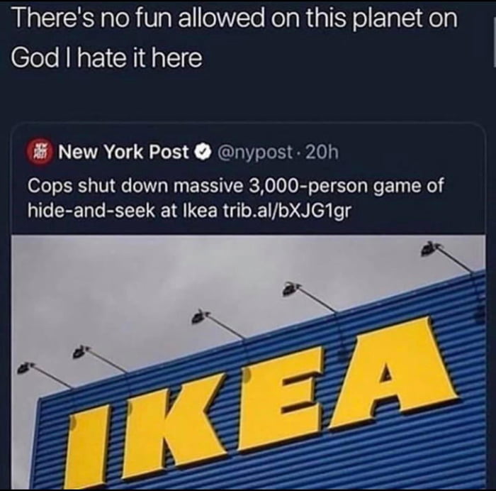 IKEA game of tag - 9GAG