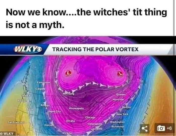 Colder than a witches tit in January - 9GAG