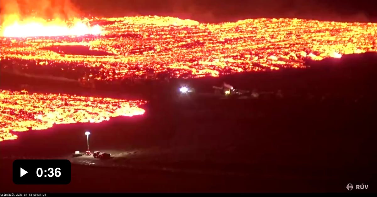 BALLS OF STEEL - men saving heavy machinery from lava approaching ...