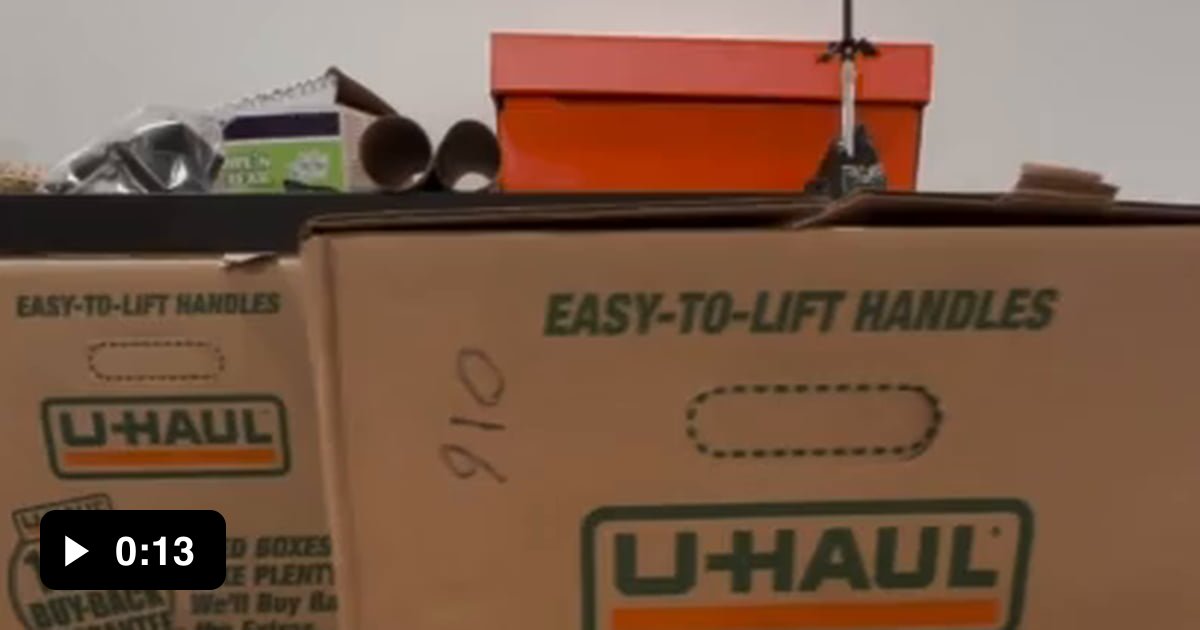 Small moving boxes fit perfectly into IKEA Kallax Cabinets - 9GAG