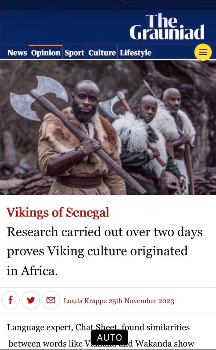 They still doing raids to this day from Senegal - 9GAG
