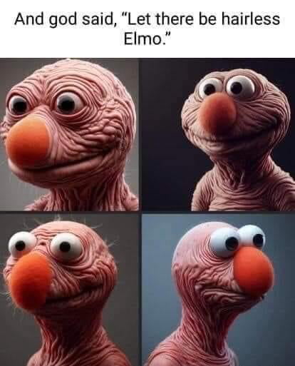 Goes right down to your list of cursed images - 9GAG