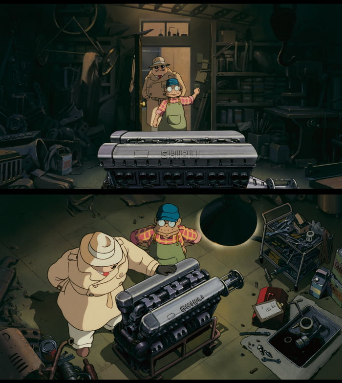GHIBLI Engine Co. (Porco Rosso (1992)) - 9GAG