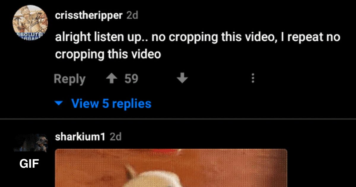 They did in fact crop it. - 9GAG