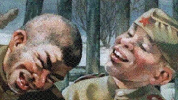 Accurate depiction of Russians in advivka - 9GAG