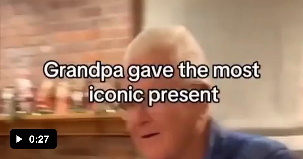 Grandpa won Christmas! - 9GAG