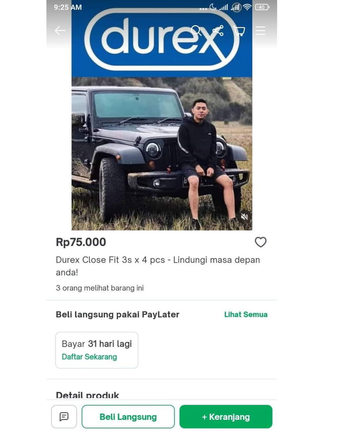 Dah jadi model - 9GAG