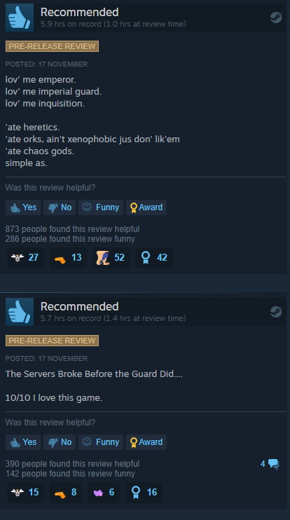 Pre-release reviews for Dark Tide - 9GAG