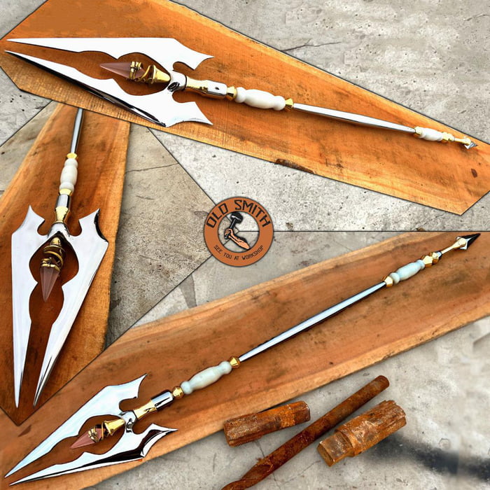 Well known YouTube channel made a Hades Bident with gem stone, Which ...