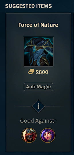 What are other good items to build against a Zed - 9GAG