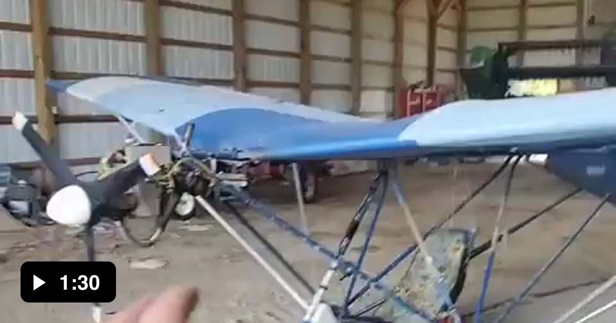 Flying a $200 2-stroke airplane without an exhaust vent @farminglogger ...