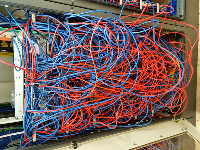"Please got to the network rack and change the 6 switches, should not ...