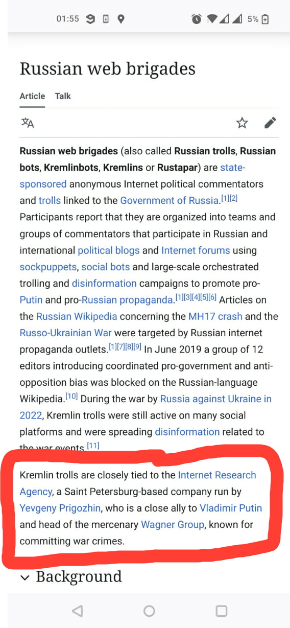That would explain silent russian bot during Wagner road to Moscow - 9GAG