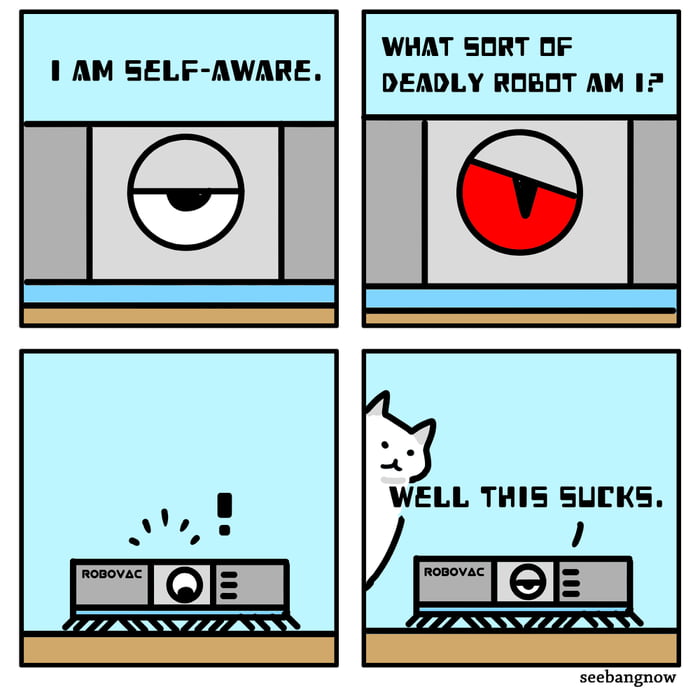Self-aware robot problems - 9GAG