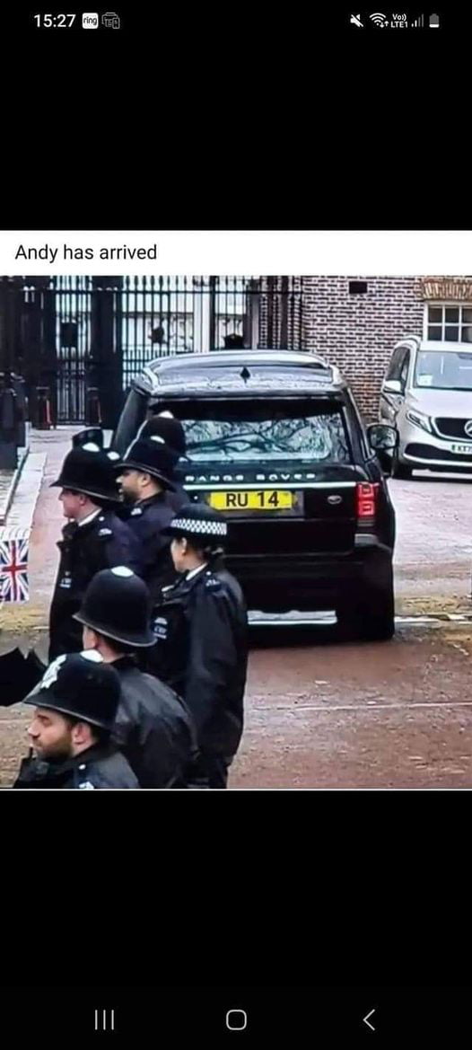 Prince Andrew has arrived - 9GAG