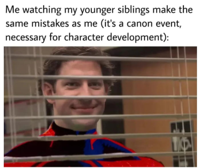 It's a canon event, lil bro - 9GAG