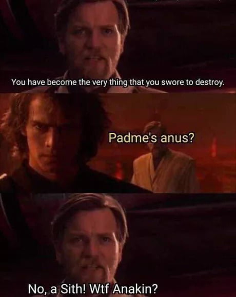Wild anakin - 9GAG
