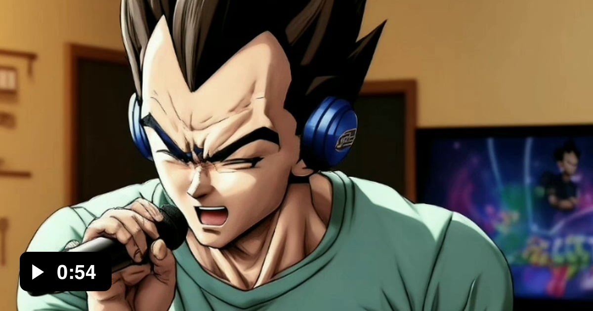 AI Vegeta song cover - 9GAG