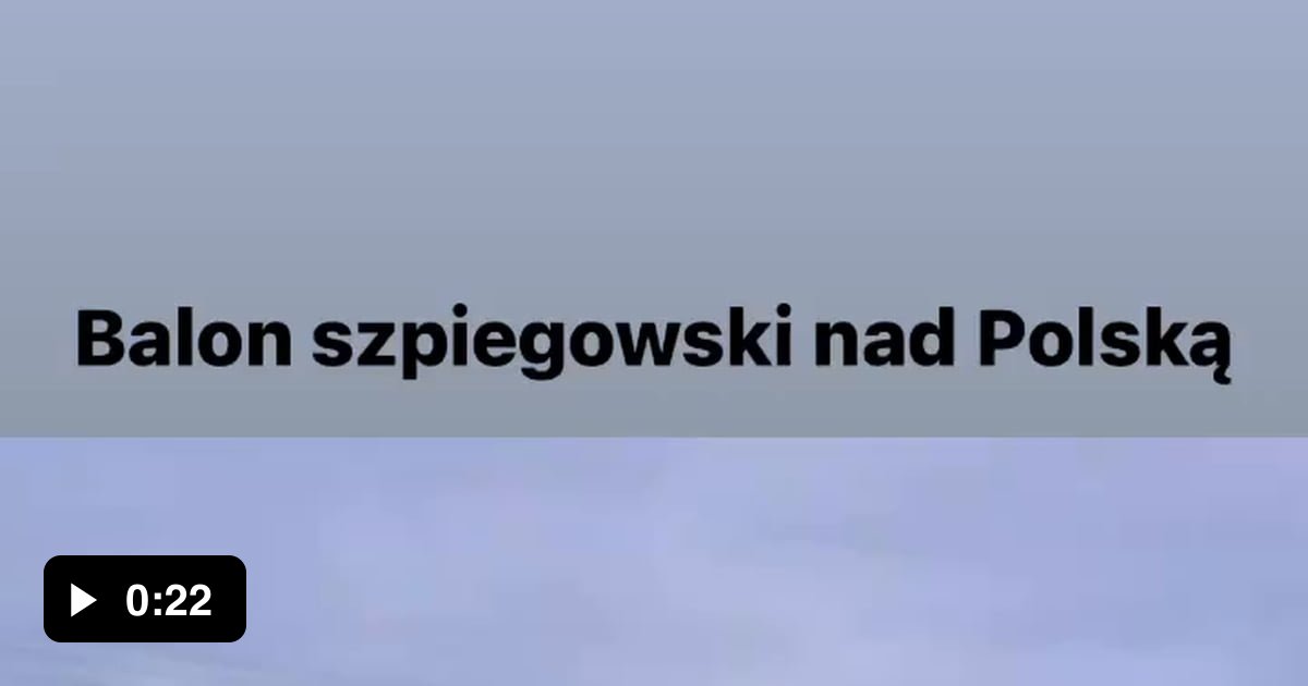 Polish spy balloons 🎈 - 9GAG