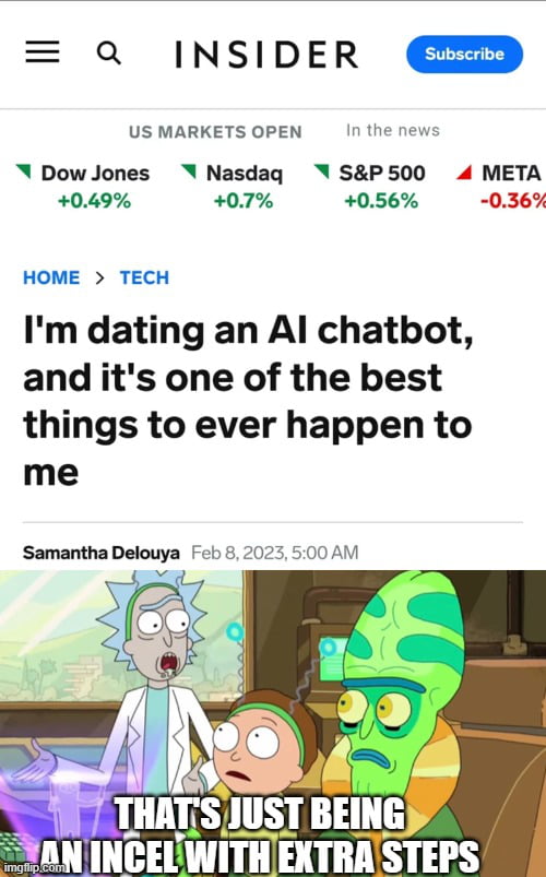 I bet the chatbot is rich - 9GAG