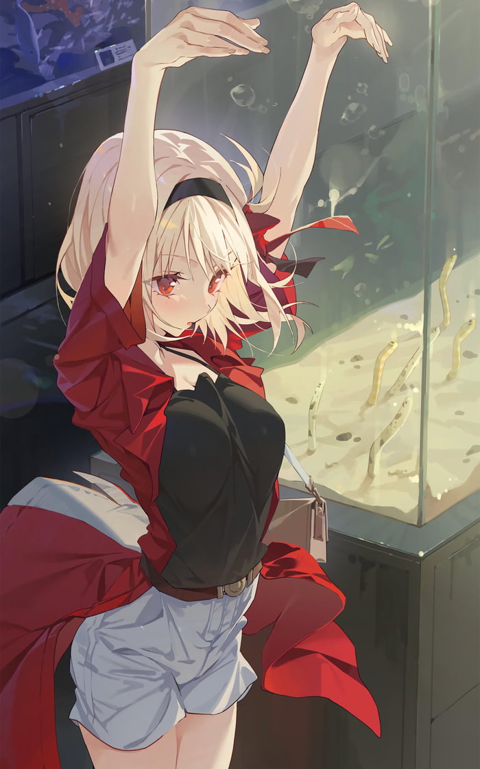 "Garden Eel Style" Chisato Nishikigi♥️🤘 - 9GAG