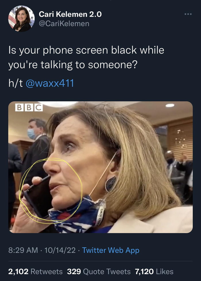 Now Pelosi is faking PHONE CALLS? - 9GAG