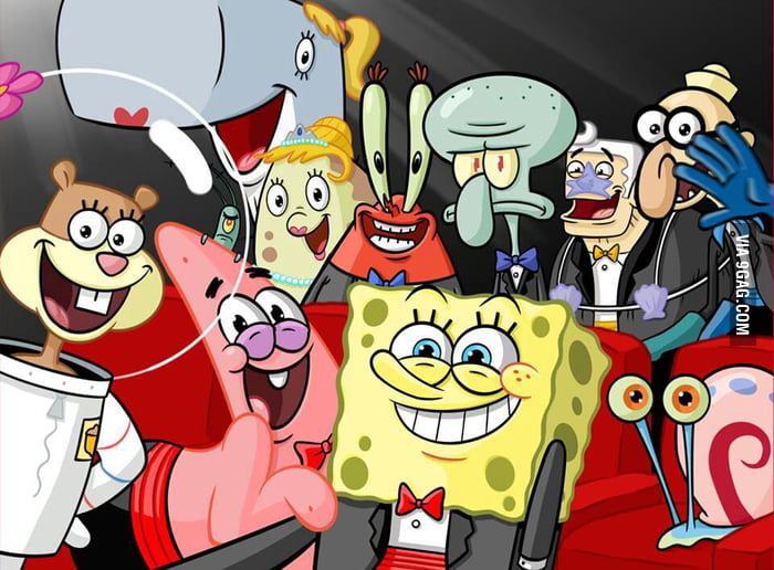Spongebob Squarepants just posted this in Facebook - 9GAG