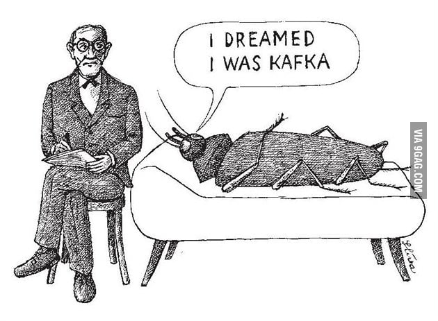 The Metamorphosis - Gregor Samsa on the couch - 9GAG