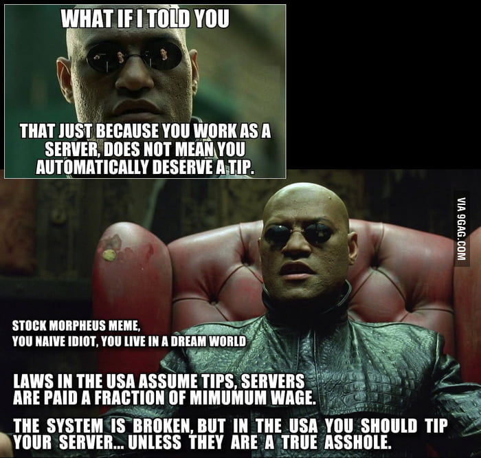 Morpheus needs to correct naive-idiot-Morpheus - 9GAG