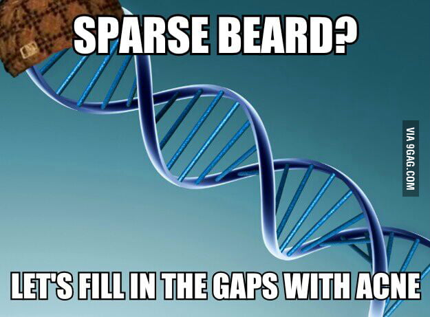 Sparse Beard? - 9GAG