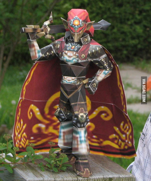My paper Ganondorf! - 9GAG