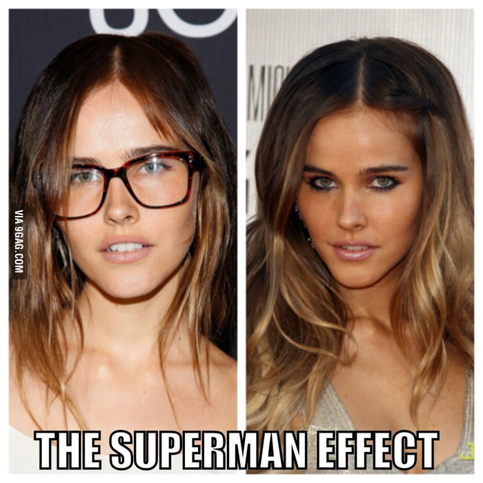 The Clark Kent/Superman Effect - 9GAG