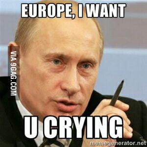 Ukraine? moar like U-crying - 9GAG