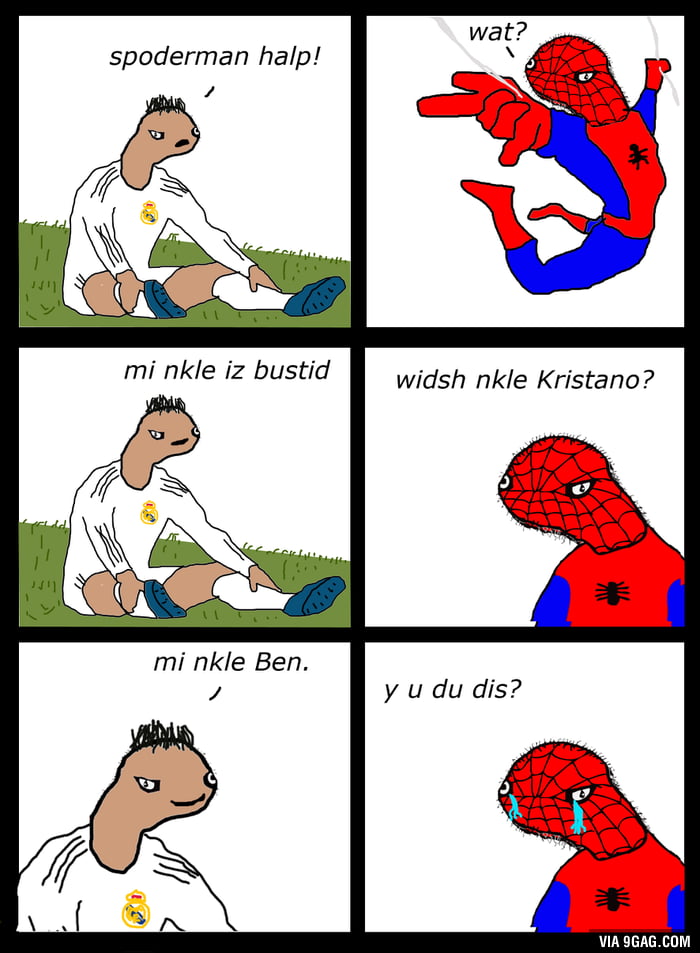 Spoderman in Spein - 9GAG