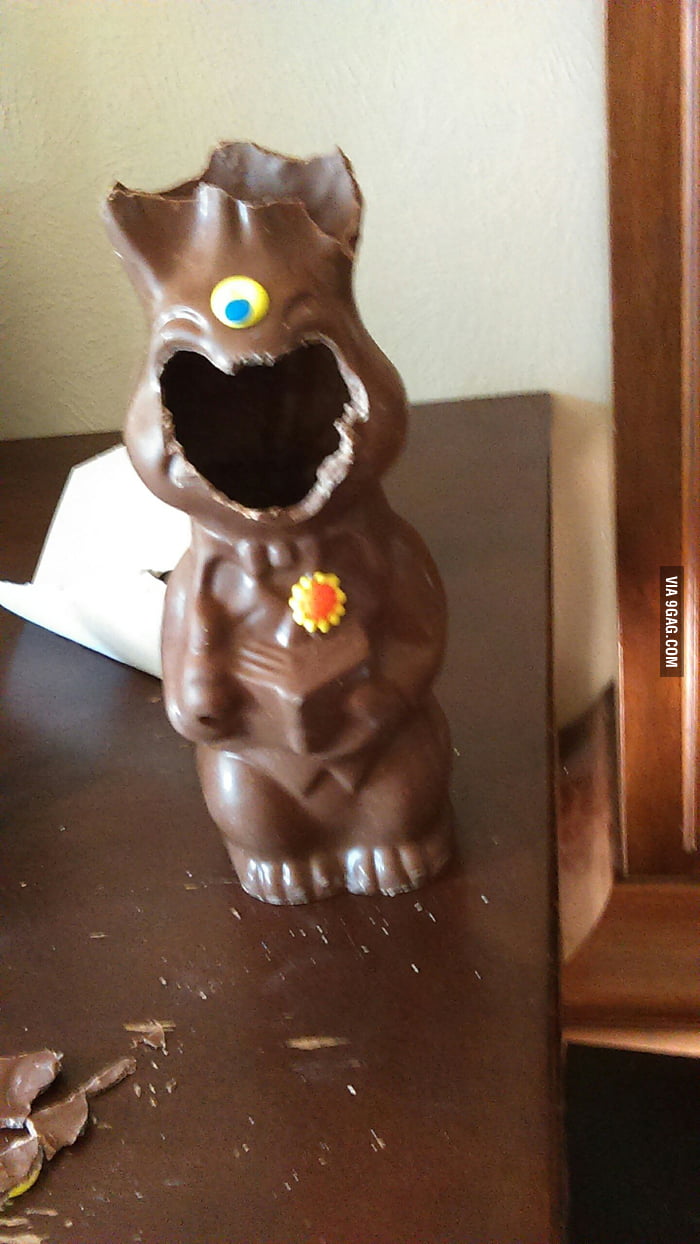 The easter bunny from hell - 9GAG