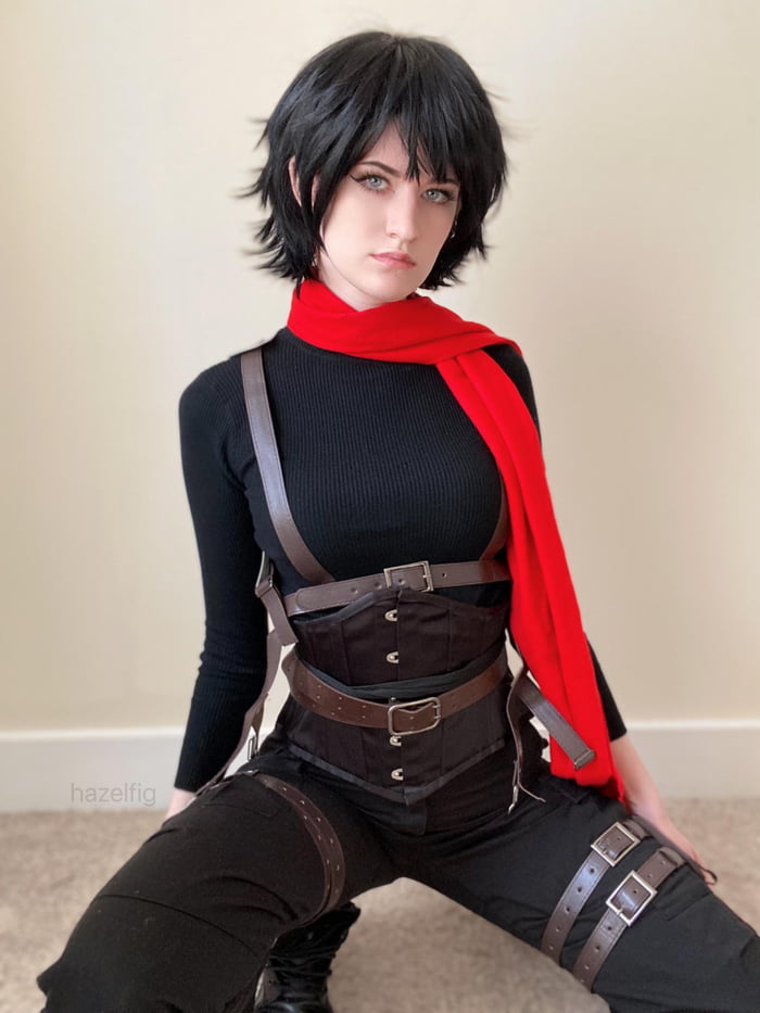 Mikasa cosplay by HazelFig - 9GAG