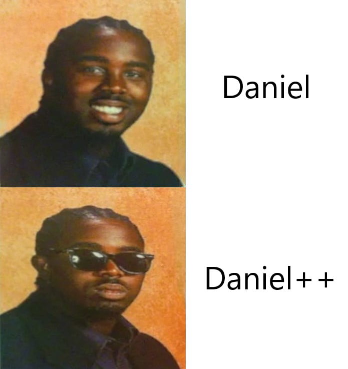 Daniel & the cooler Daniel - 9GAG