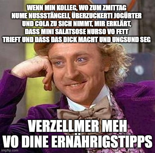 Jede so wie er cha. - 9GAG