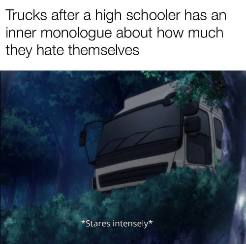 *stares intensely* - 9GAG