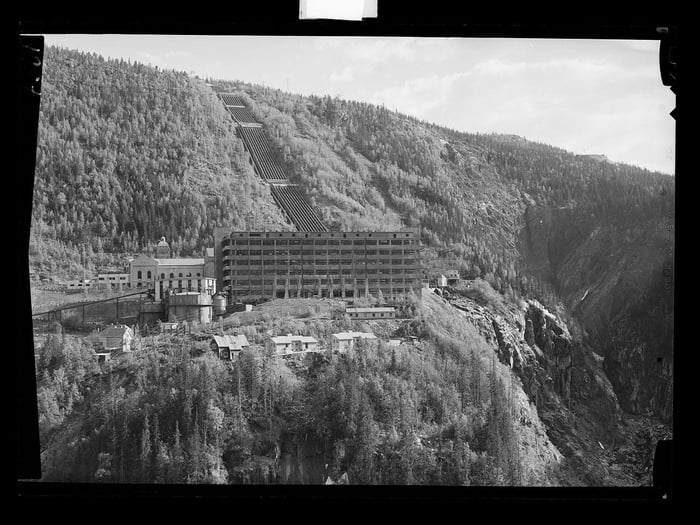 This is a heavy water production plant in Norway. It was sabotaged by ...