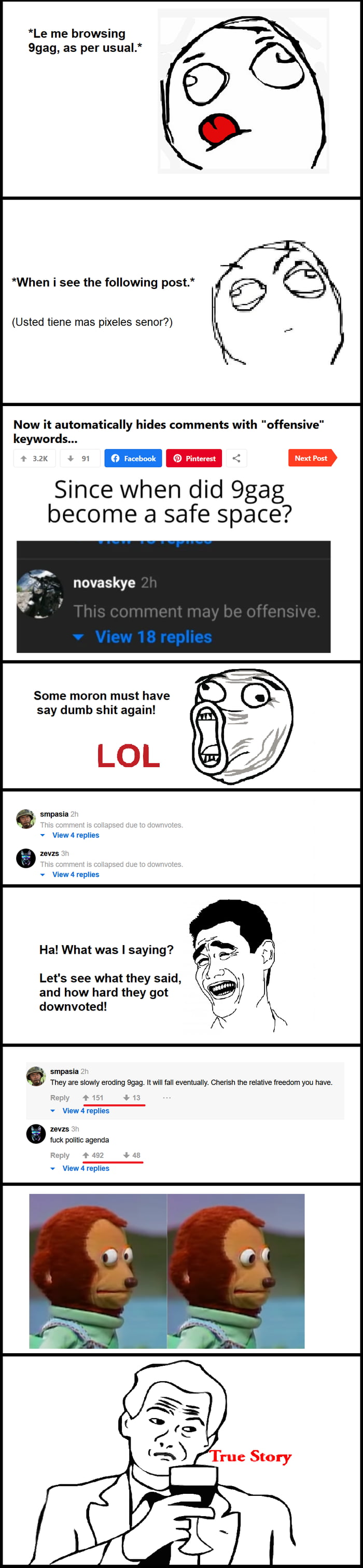 Good old rage comic is back! - 9GAG
