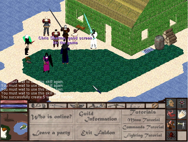 Retro Online RPG -- Open Faldon, a free to play classic game based on ...